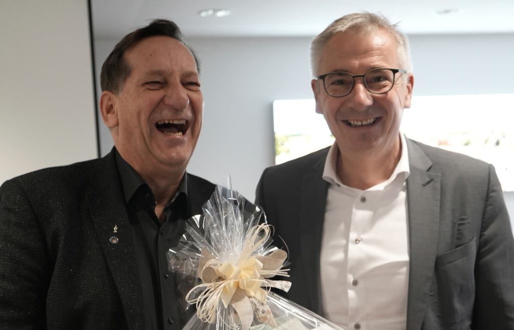 Franz Gassner ist 65 – da kommen viele Gratulanten