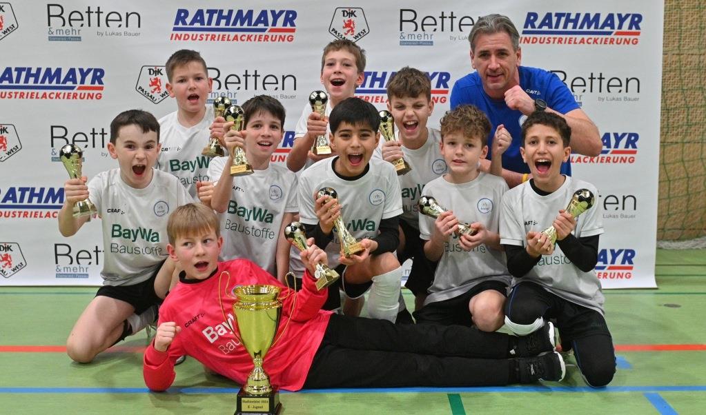 Vier Mal FC Passau, zweimal VfB-Passau: Am Finaltag der Stadtmeisterschaft jubeln nur zwei Vereine