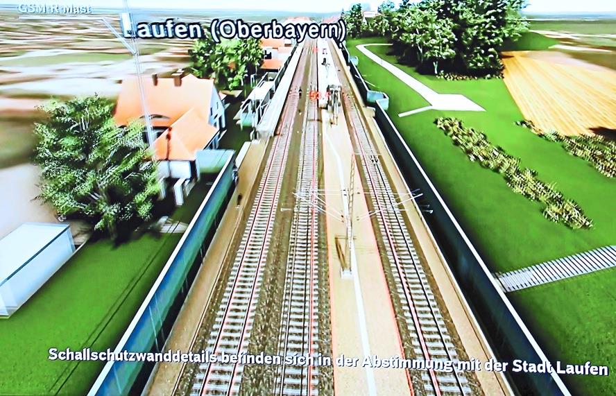 ABS 38: Bahn zeigt Bilder, wie es in und um Laufen aussehen sollen