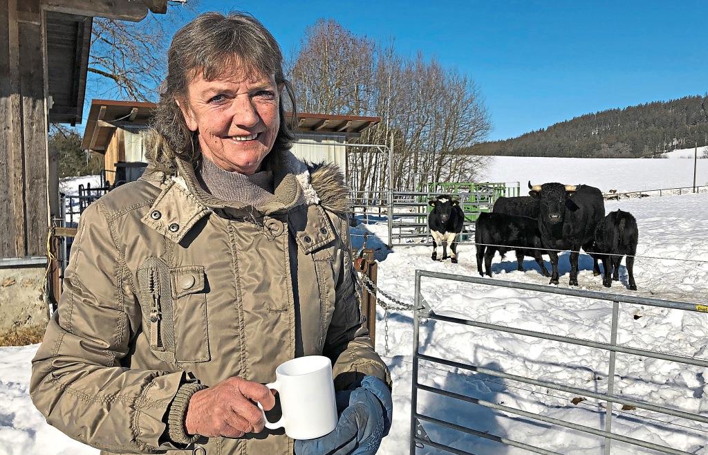 „S’ G’viachad gibt mir Kraft“: Brigitte Ebner (62) hält Kampfkühe aus der Schweiz
