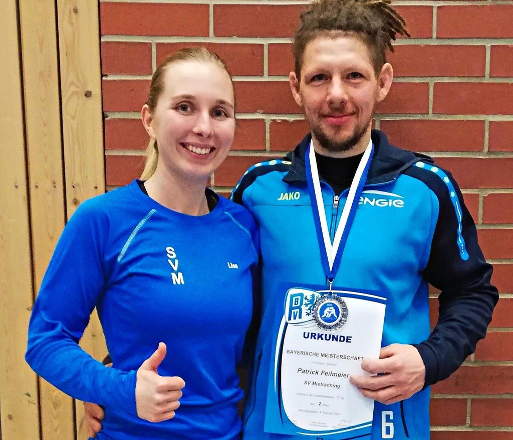 Silber für Patrick Feilmeier