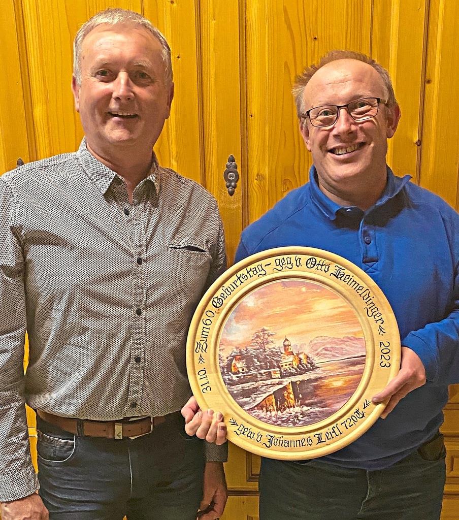 Johannes Leisl gewinnt Scheibe