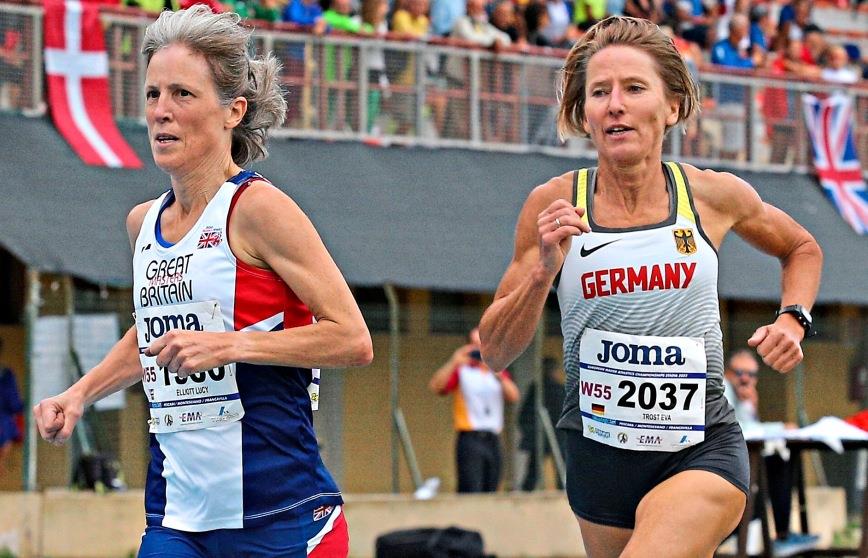 Eva Trost vom ASV Piding Masters-Siegerin über die 800 Meter – Silber ...