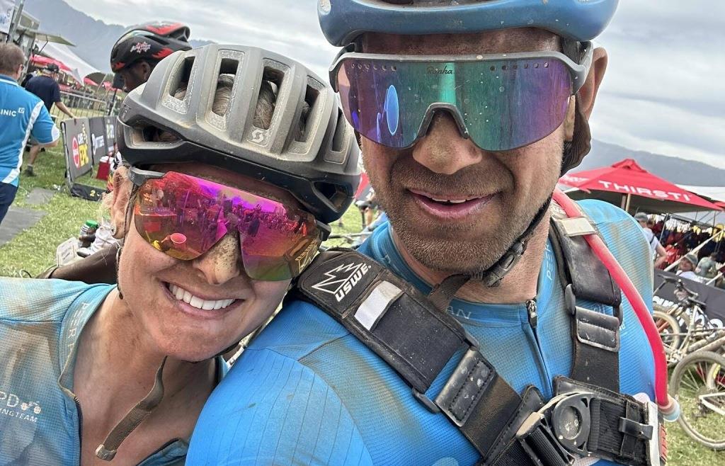 Schwere Trails, extreme Hitze – aber Lars Herold und seine Frau Michaela halten in Südafrika gut mit