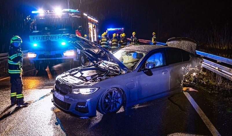 Spannende B 20 Unfall Bild