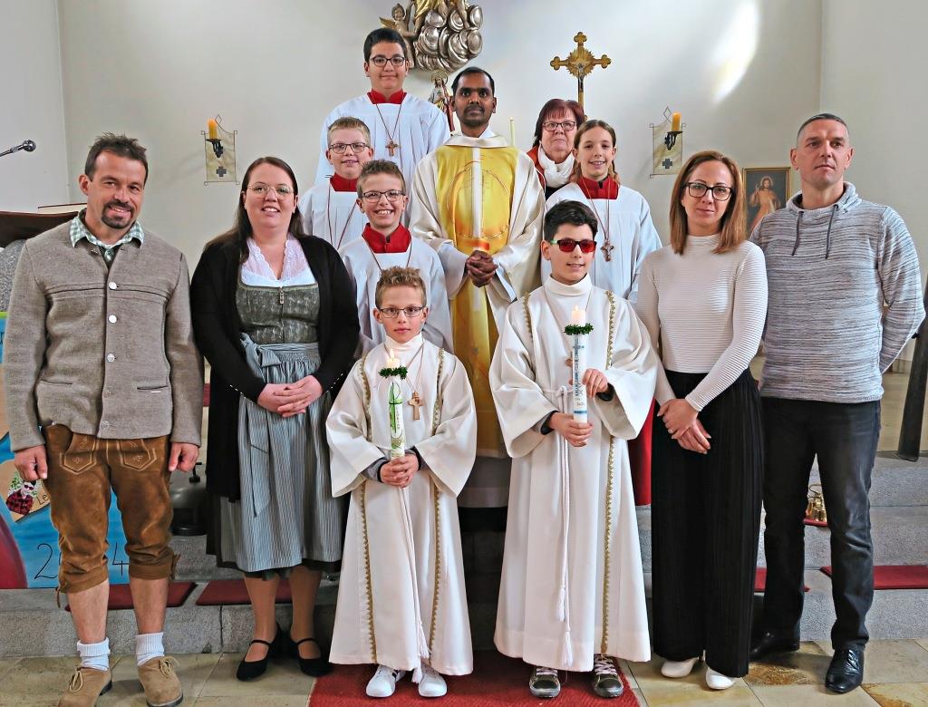 Erstmals am Tisch des Herrn