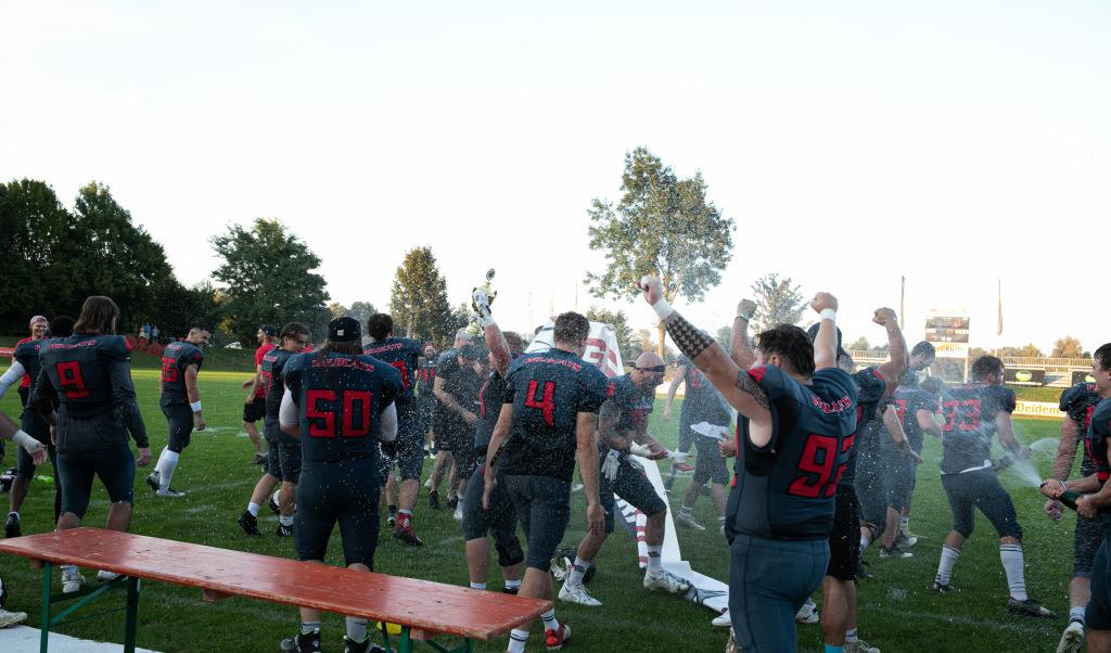 Spektakel zum Abschluss der GFL2-Saison