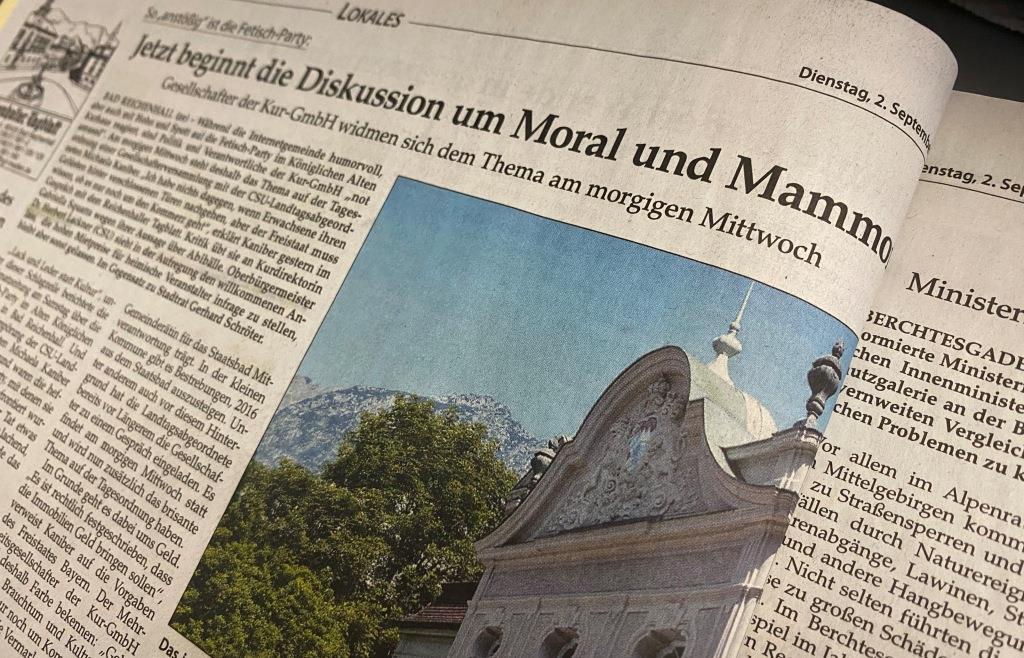 Reichenhaller Skandal: Als sich 2014 ein „Maskenball“ als Lack & Leder ...