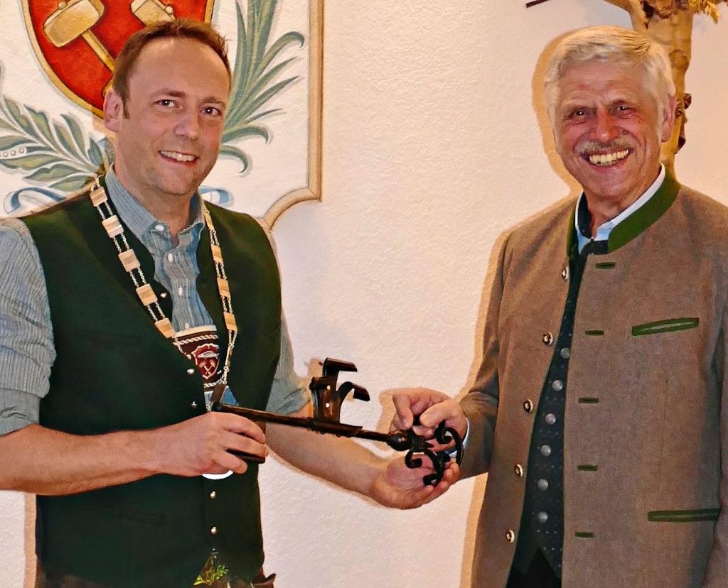 Inzeller Bürgermeister Hans Egger verabschiedet