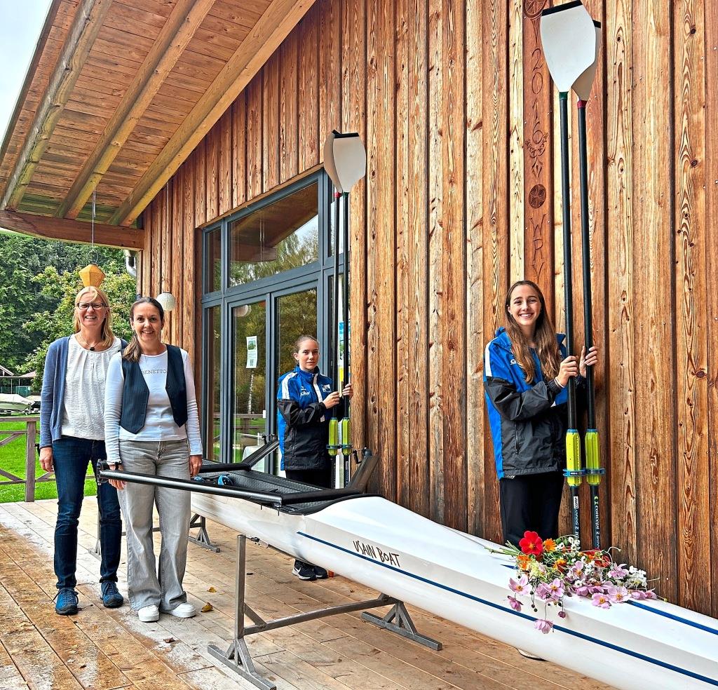 Abrudern und Bootstaufe