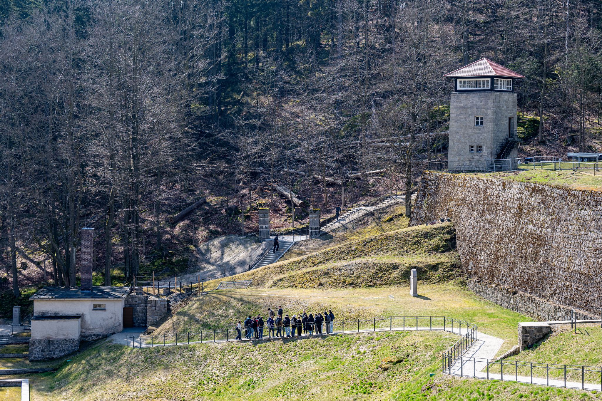 Gedenken zum Jahrestag der Befreiung des KZ Flossenbürg