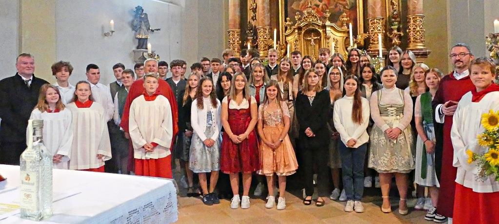 Firmung für den Pfarrverband in Auerbach