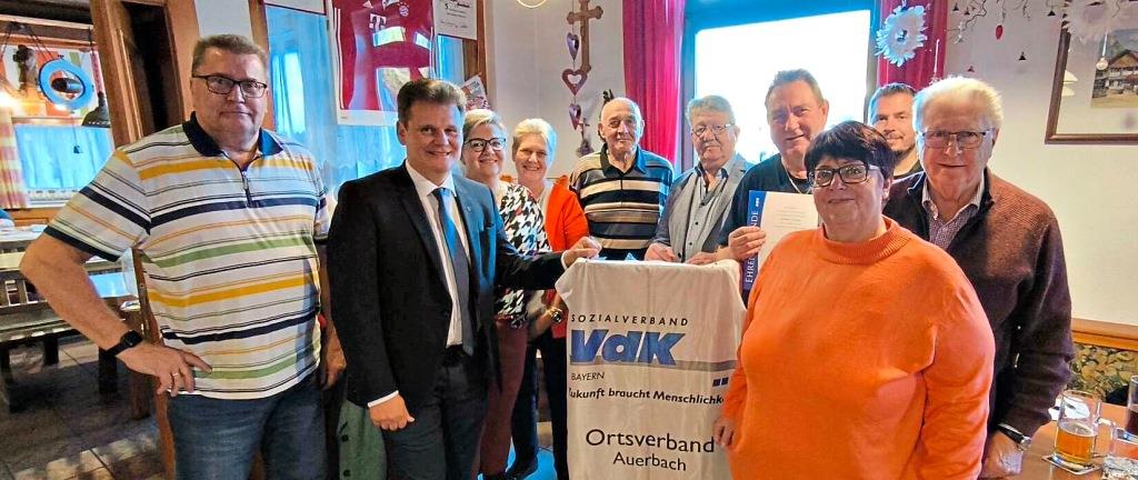 Ortsverband ehrt treue VdK-Mitglieder