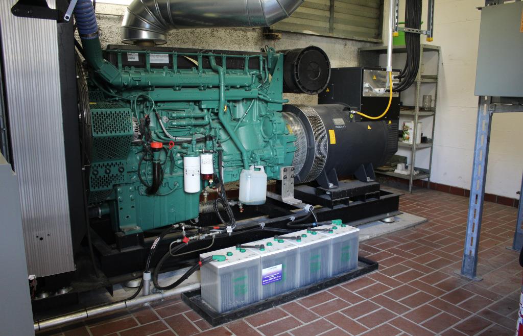 Krankenhaus funktioniert auch mit Notstrom