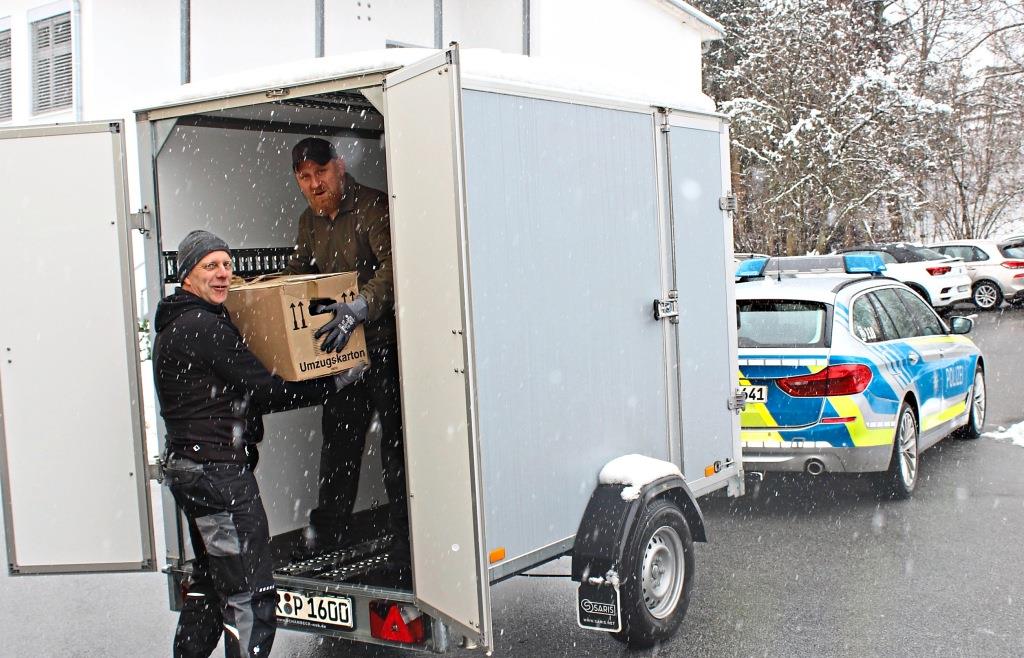 Die Polizei zieht um