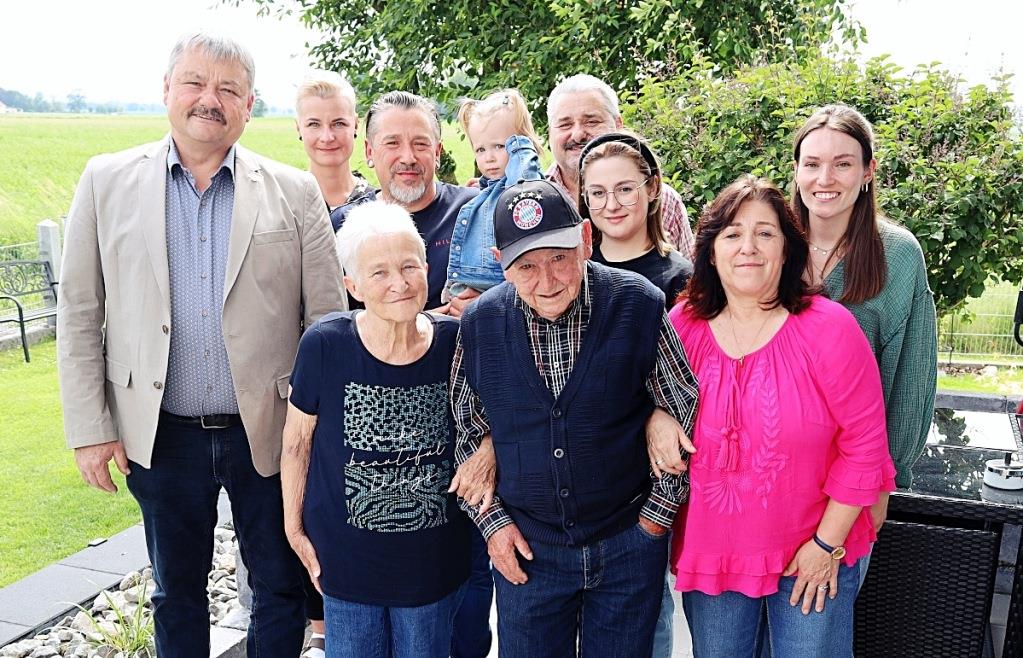 Rudolf Fuchs feiert 85.