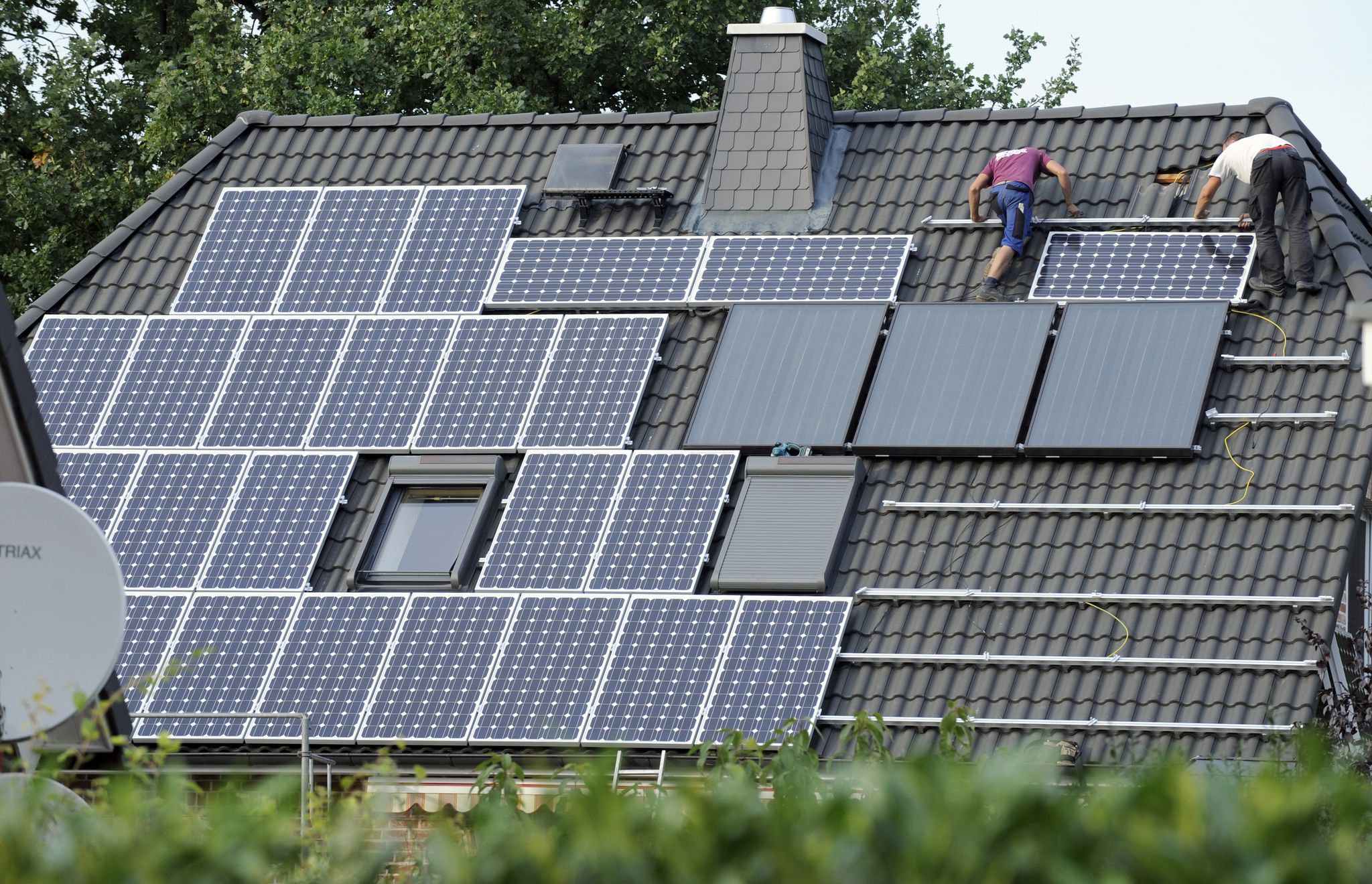 Weniger neue Solaranlagen - mehr Batteriespeicher