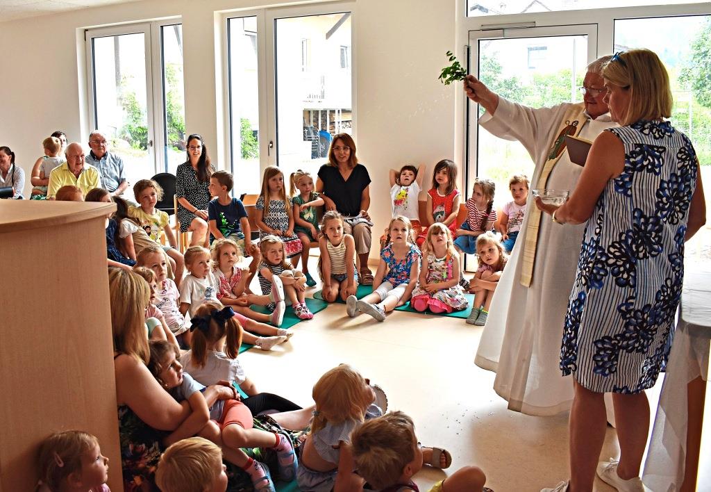 Segen für neue Kindergarten-Räume