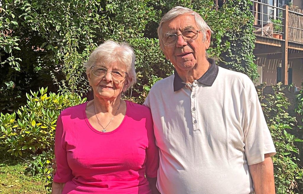 Ilse (83) und Adam (88) Manz sind heute 65 Jahre verheiratet ...