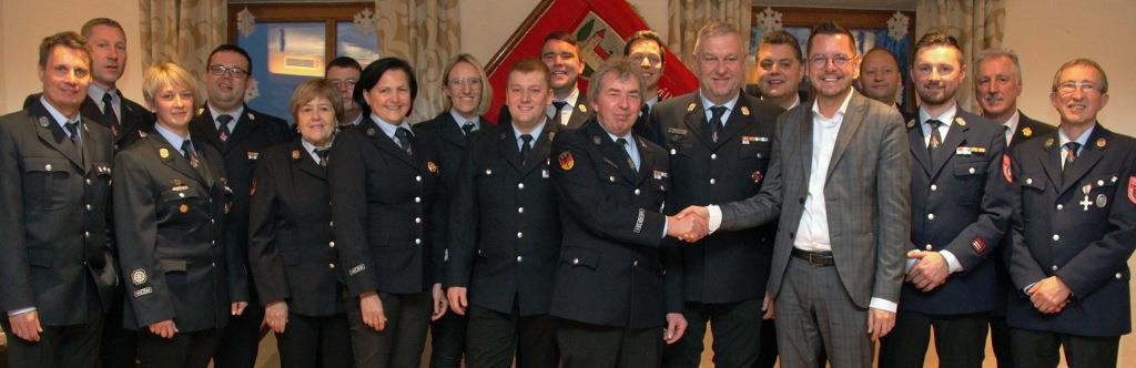 Die neue Vorstandschaft der FFW Ratzing