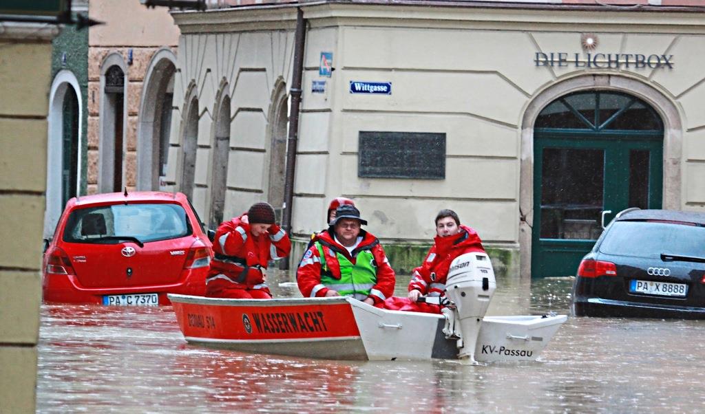 Rückblick: Vor zehn Jahren überflutete das Jahrhundert-Hochwasser Passau
