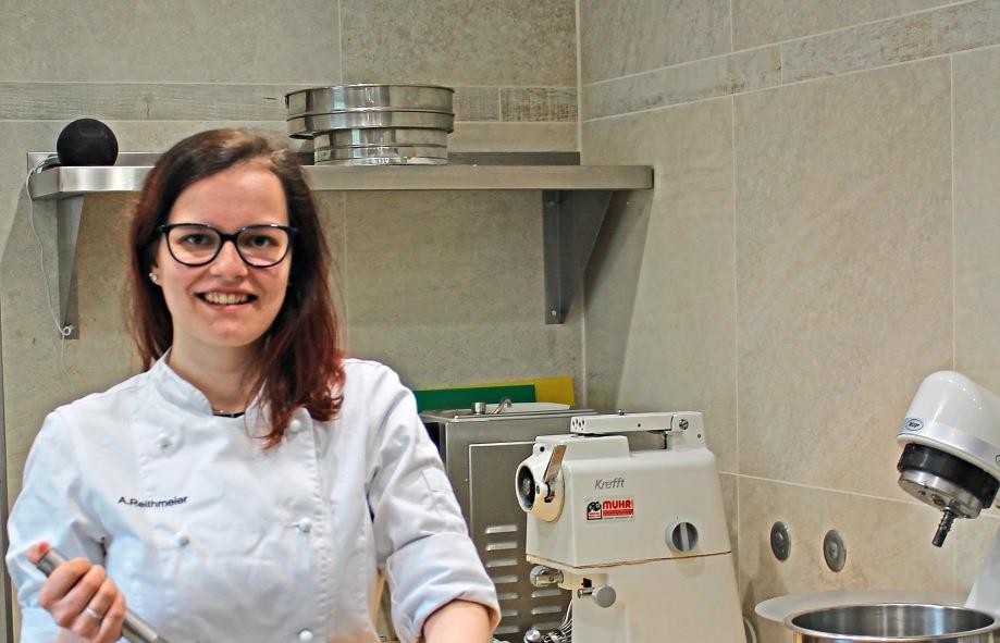 Alexandra Reithmeier ist auf dem besten Weg zur Meisterkonditorin