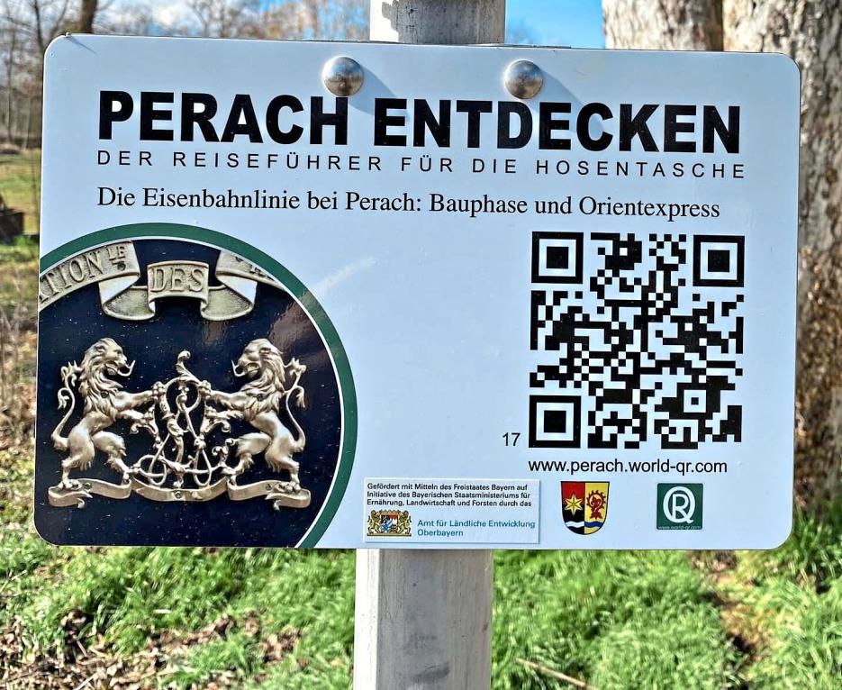 „Perach entdecken“ mit QR-Codes
