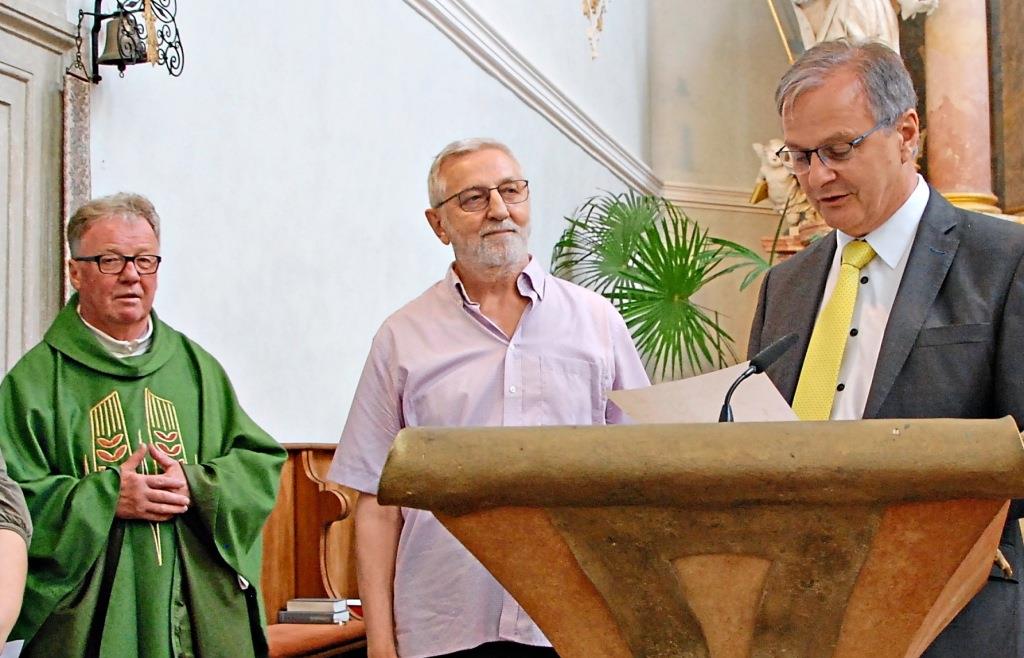 Martin Baumgartner erhält Neuhauser Bürgermedaille
