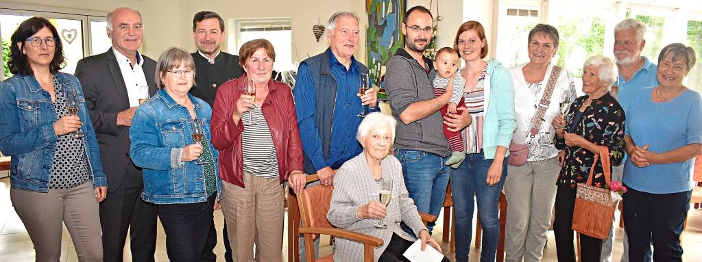 Mit 100 Jahren noch vital und lebensfroh