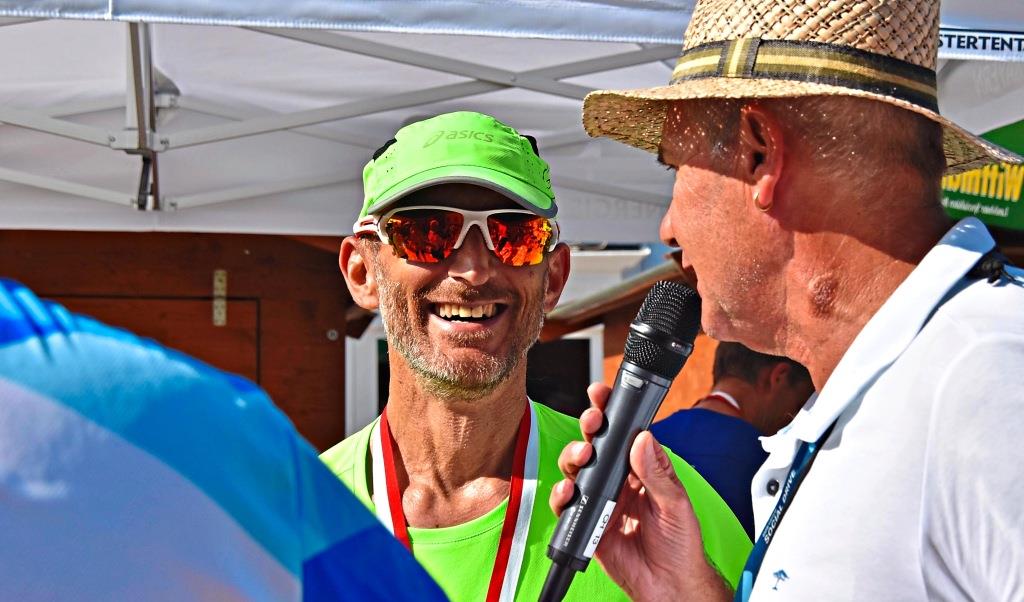 Strahlende Gesichter beim Halbmarathon
