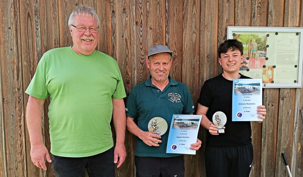 Stippel und Spitzauer gewinnen das Anfischen