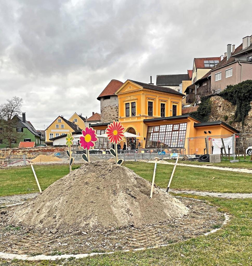 Spatenstich für die Landesgartenschau in Schärding