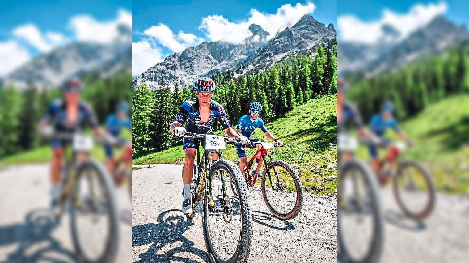 Alpenüberquerung endet in der Klinik: Bayerwald-Duo Stieglbauer/Herold stürzt ins Ziel