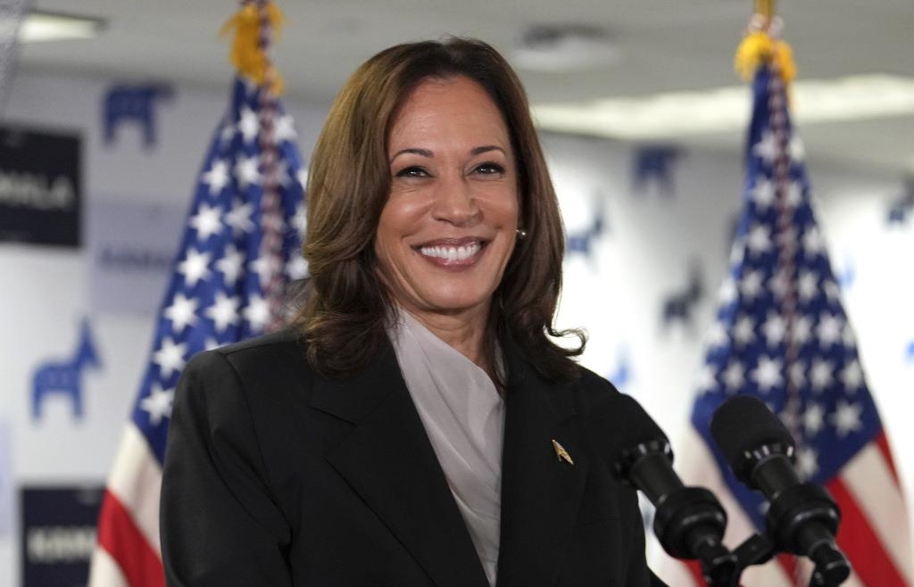 US-Vize Kamala Harris startet mit Rückenwind in den Präsidentschafts ...