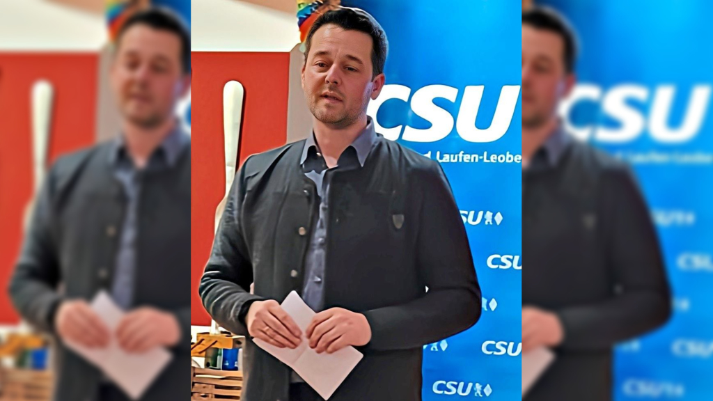 Christian Burr geht für die Laufener CSU als Nachfolger von ...