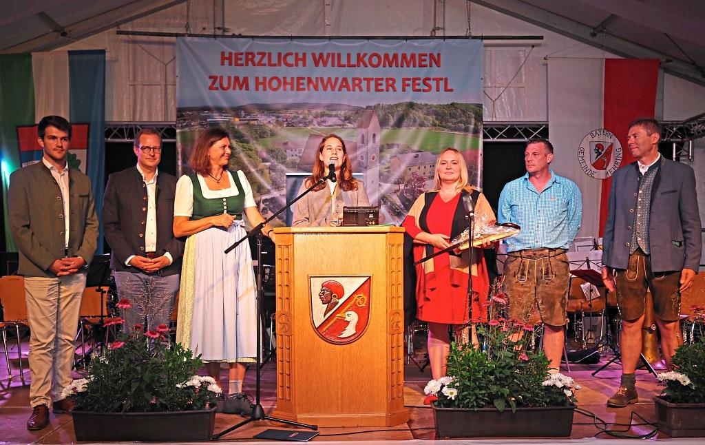 Politik beim Hohenwarter Festl