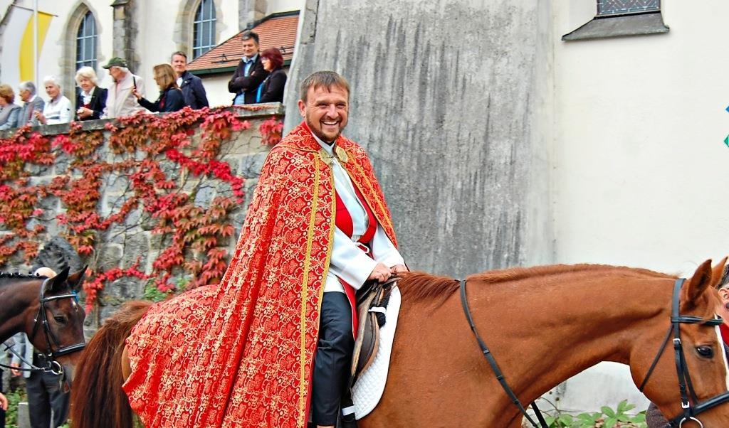 Hoch zu Ross zu Ehren des Heiligen Leonhard