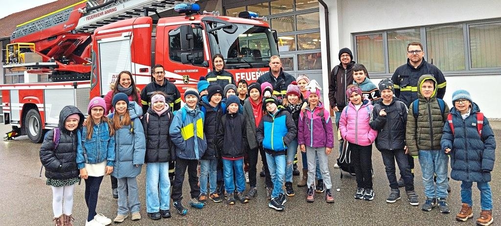 Alle halfen beim Löschen mit