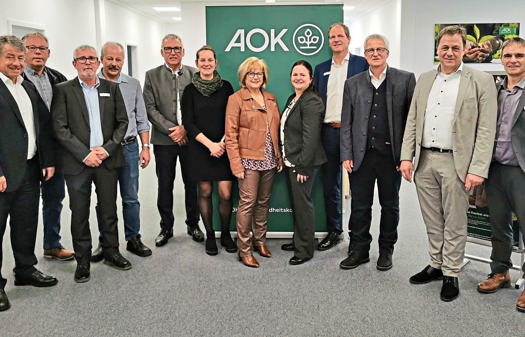 AOK-Geschäftsstelle ist wieder zurück