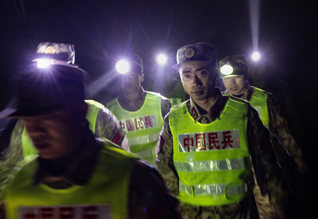 28 Menschen nach Erdrutsch in China vermisst