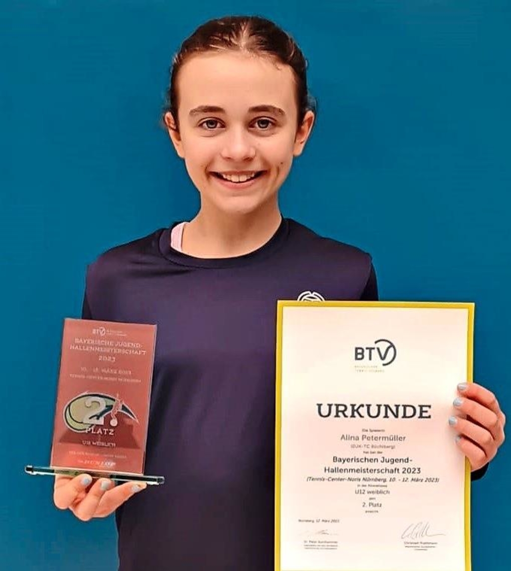 Alina Petermüller holt bayerischen Vizetitel