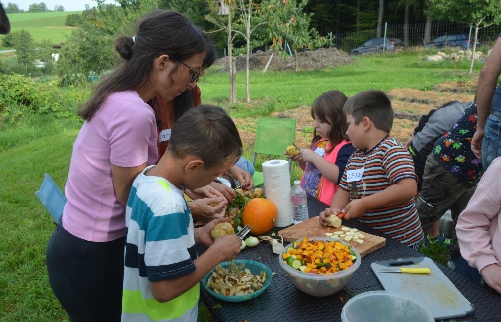 Klassenzimmer im Grünen