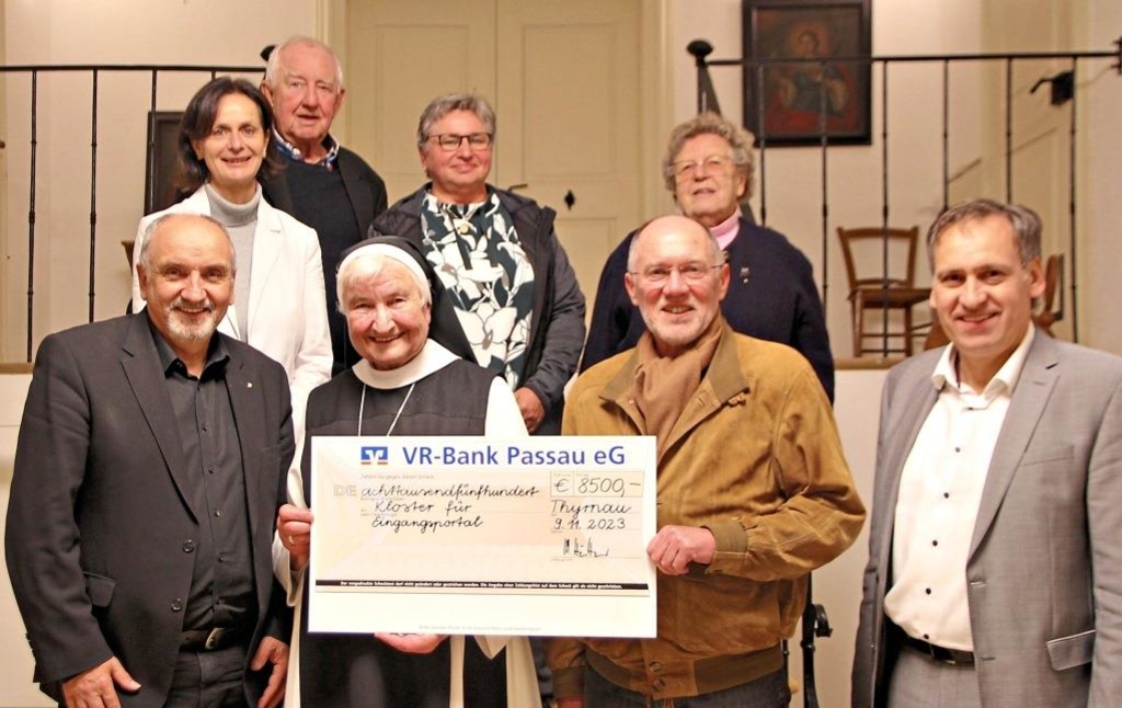 Klosterpforte strahlt in barockem Glanz