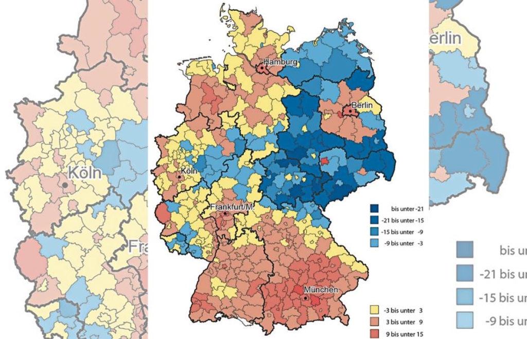 Wie sieht Deutschland in rund 20 Jahren aus? Land wächst und altert ...