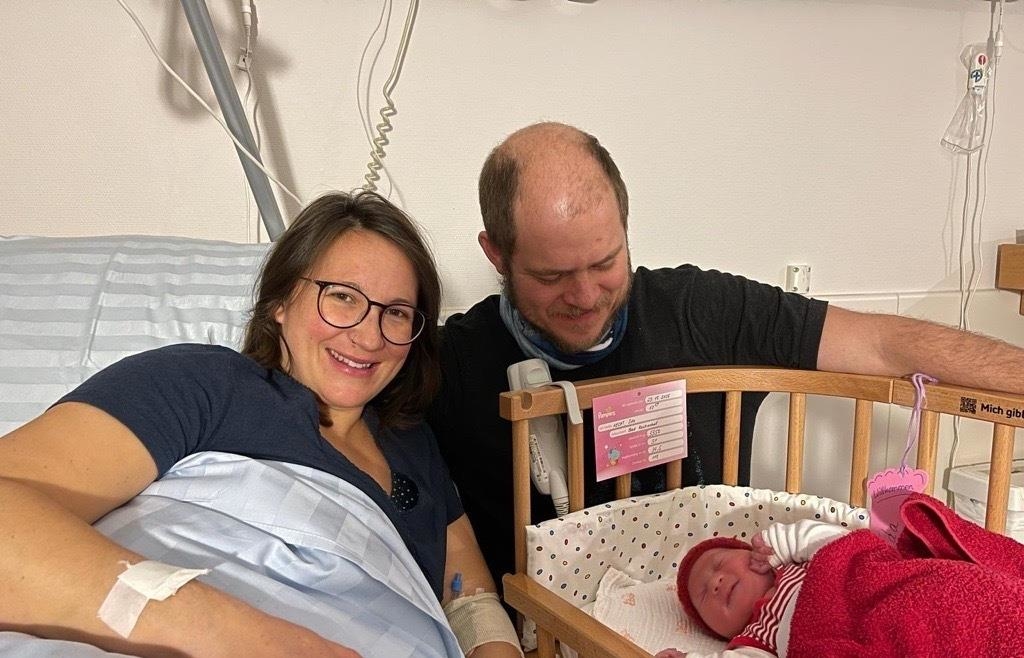 Ida und Georg heißen die Weihnachtsbabys in Bad Reichenhall