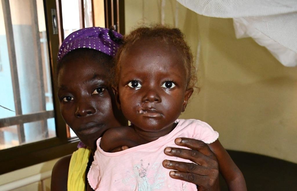 Schwer unternährt und wie ihre Mutter HIV-positiv: Sorgenkind Kadie