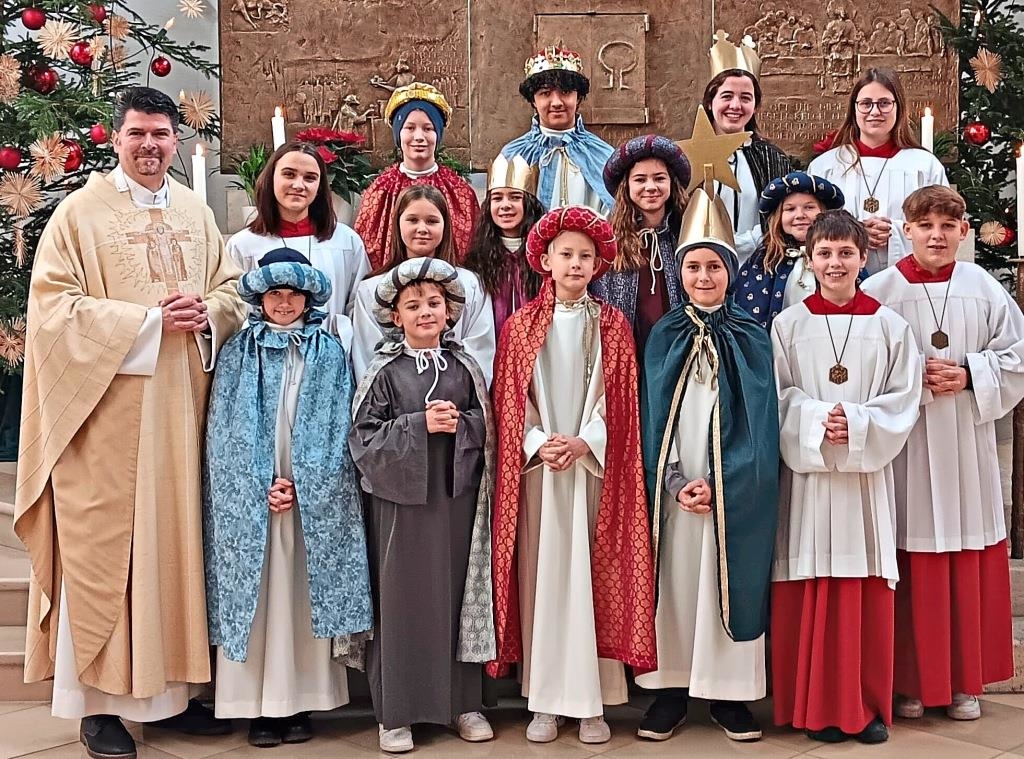 Kinder bringen Segen Gottes ins Haus