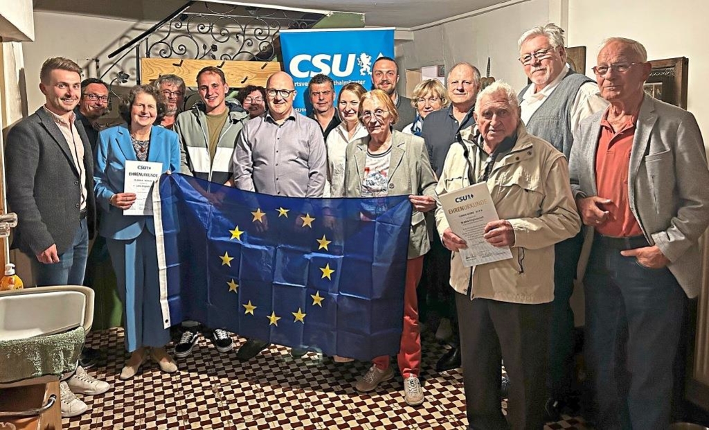 CSU Rotthalmünster ehrt treue Mitglieder