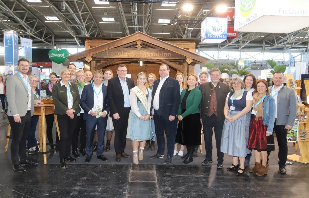 Der Landkreis Rottal-Inn und Bad Birnbach präsentieren sich auf der Messe „f.re.e“in München