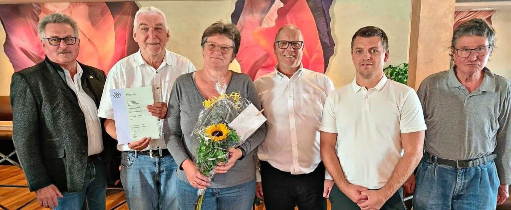 Bei Elfi und Otto Lösch bedankt